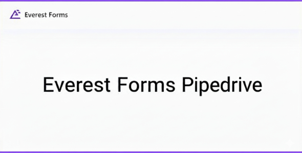 Everest Forms Pipedrive - GPLRock.Com